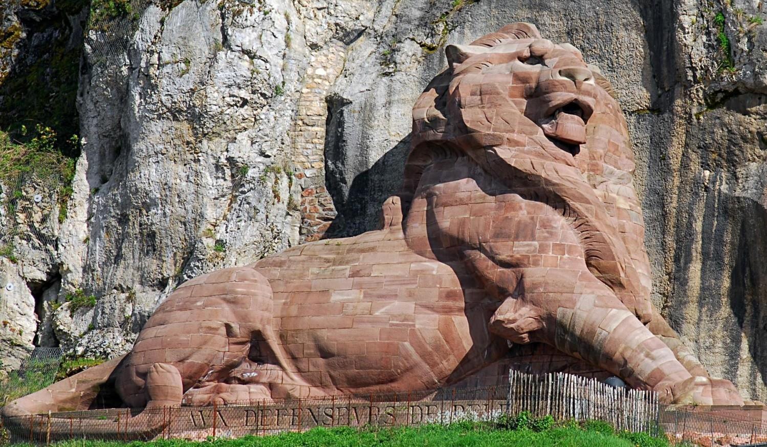 Le Lion de Belfort (1875-1879), sculpture de Bartholdi – Musée protestant